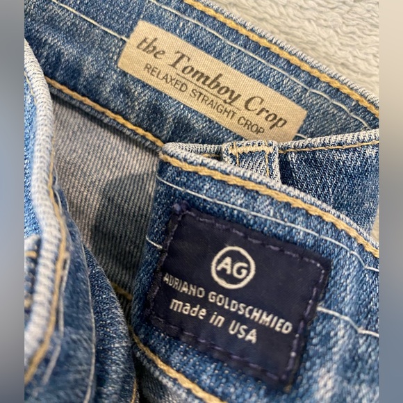 Ag Adriano Goldschmied | Shorts | Ag Adriano Goldschmied Jean Shorts Jorts Jeans The Tomboy Crop ...